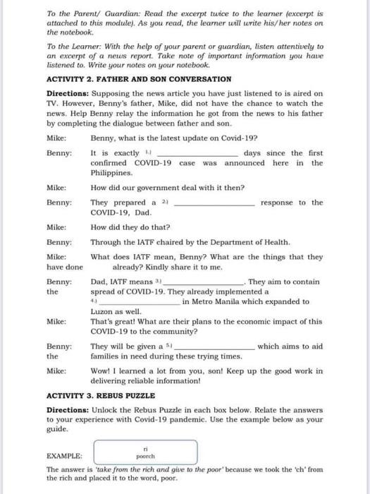 Solved LESSON 1 LET'S GET CONNECTED WITH THE WORLD | Chegg.com