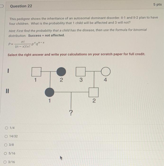 Solved This pedigree shows the inheritance of an autosomal | Chegg.com