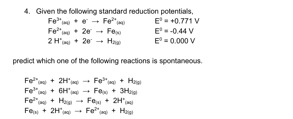 Solved Given the following standard reduction | Chegg.com