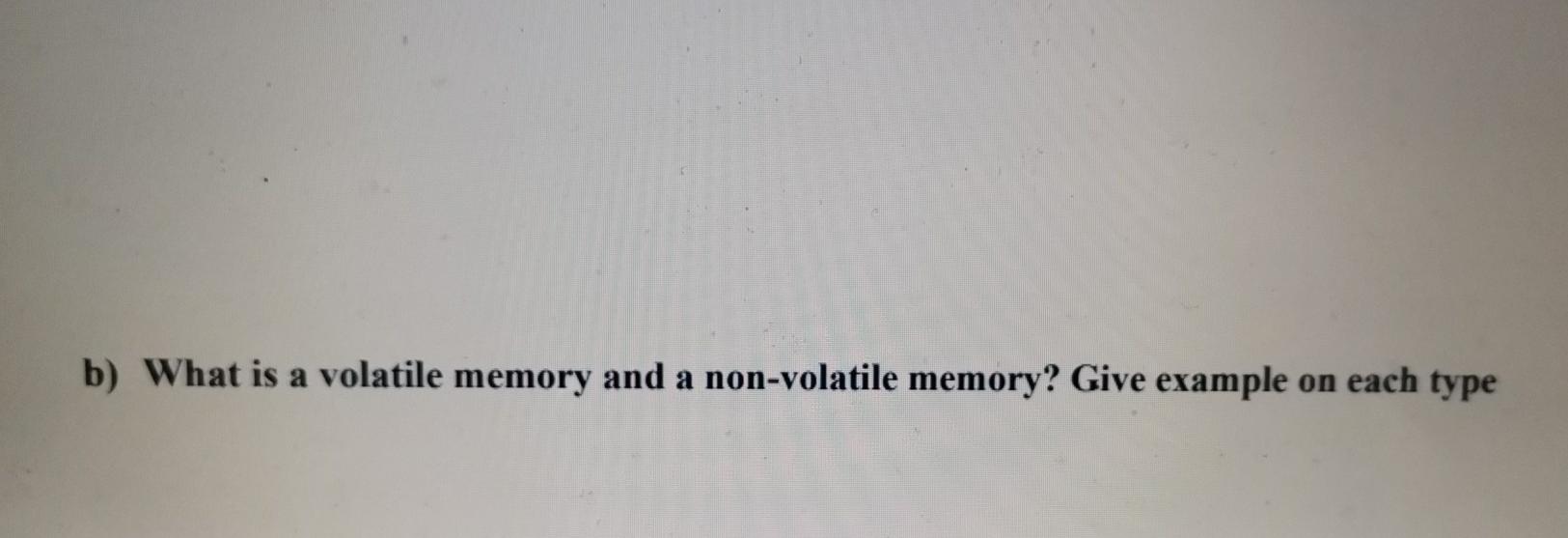 Solved a) Consider the memory shown in figure below. | Chegg.com