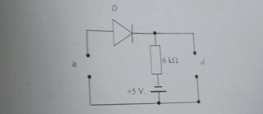 Find the voltage at the output of the circuit shown | Chegg.com
