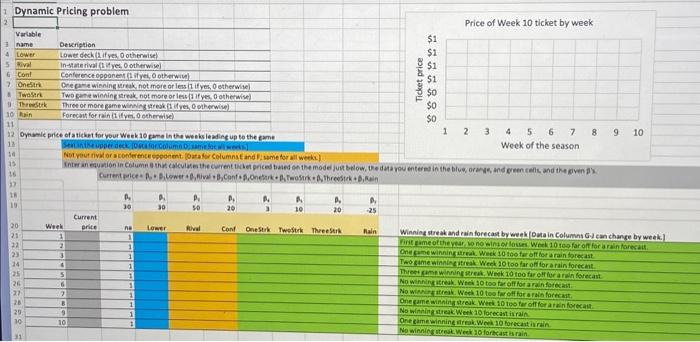 Solved 11 Thisis the function for attendance (A) based on | Chegg.com