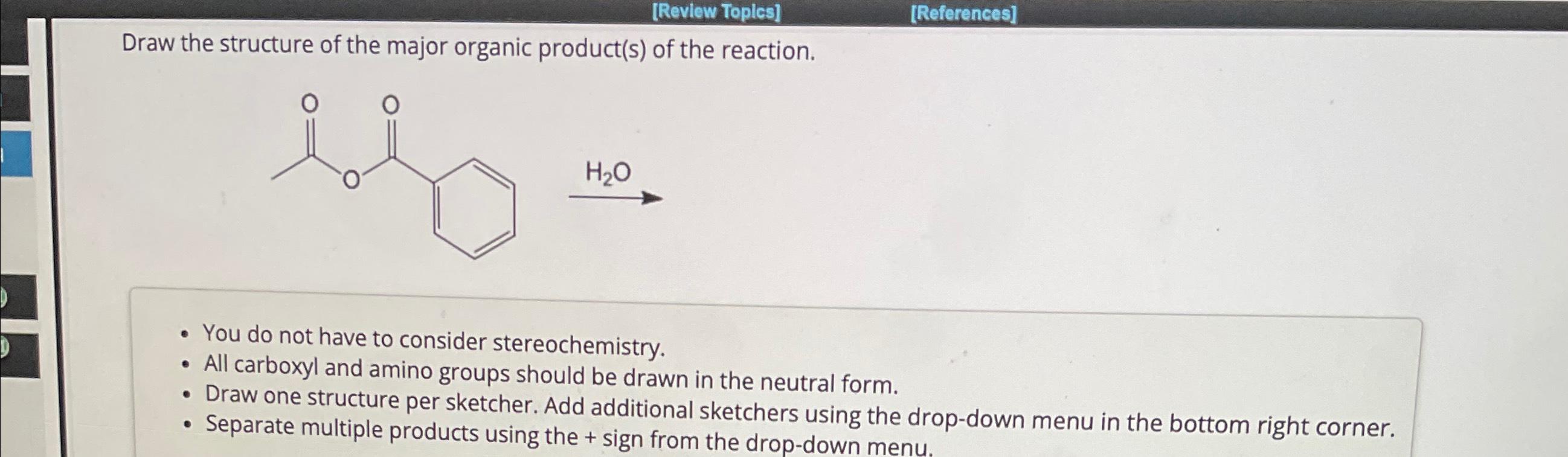 Solved [Revlow Toples][References]Draw the structure of the | Chegg.com