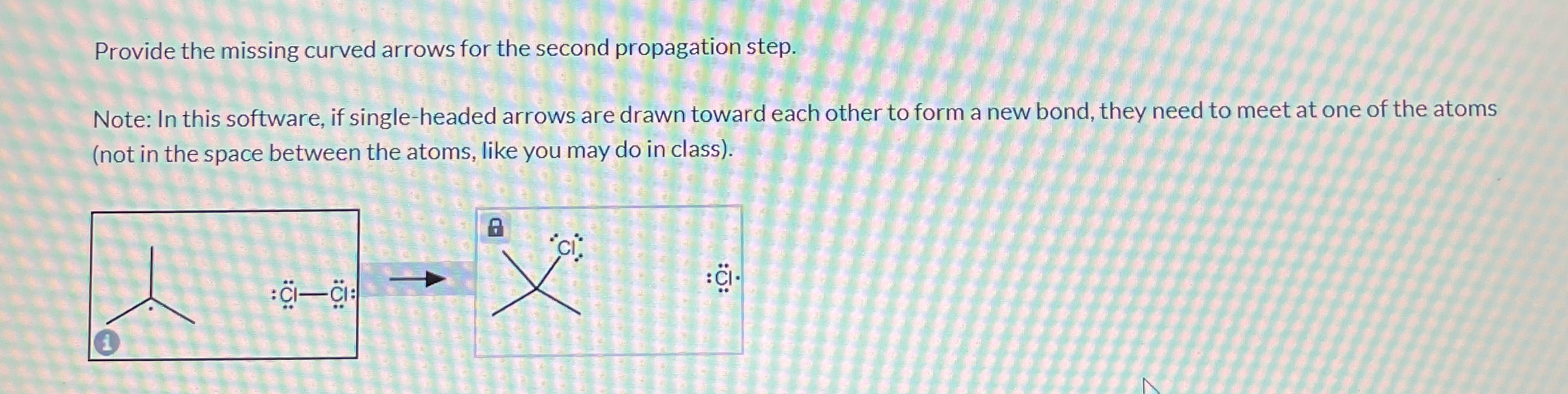 Solved Provide the missing curved arrows for the second | Chegg.com