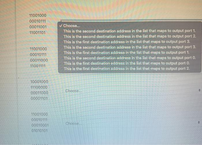 Solved 4.2-4. Longest prefix matching. Consider the | Chegg.com