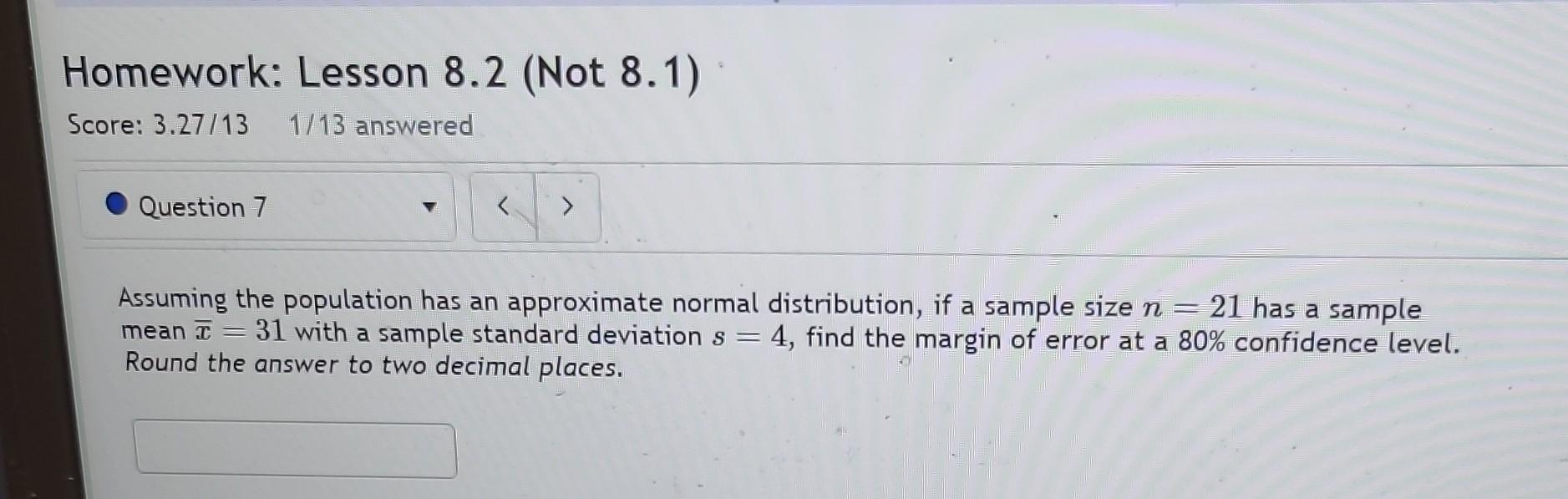 Solved Assuming the population has an approximate normal | Chegg.com