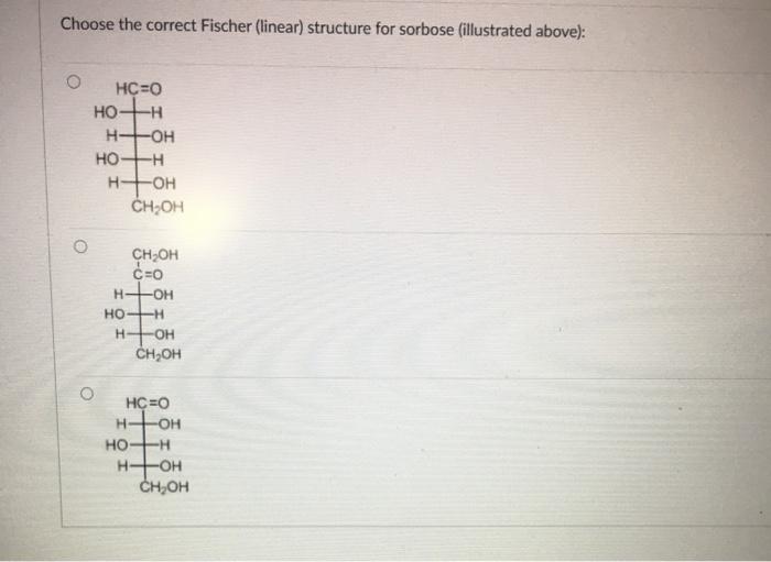 Solved The Haworth projection for sorbose is shown. CH2OH | Chegg.com