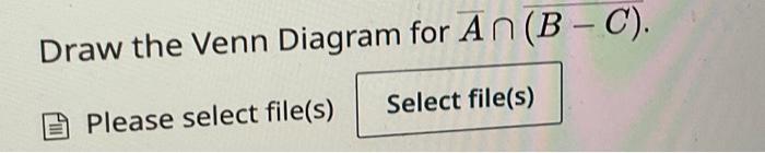 Solved Please select file(s) | Chegg.com