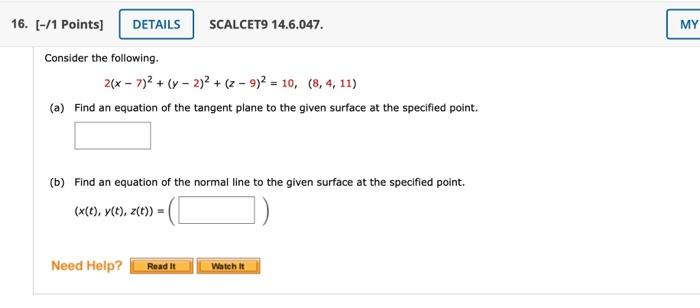 Solved Consider the following. | Chegg.com