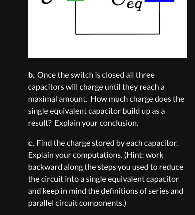 Solved 3. A Complex Capacitor Circuit Consider the following | Chegg.com