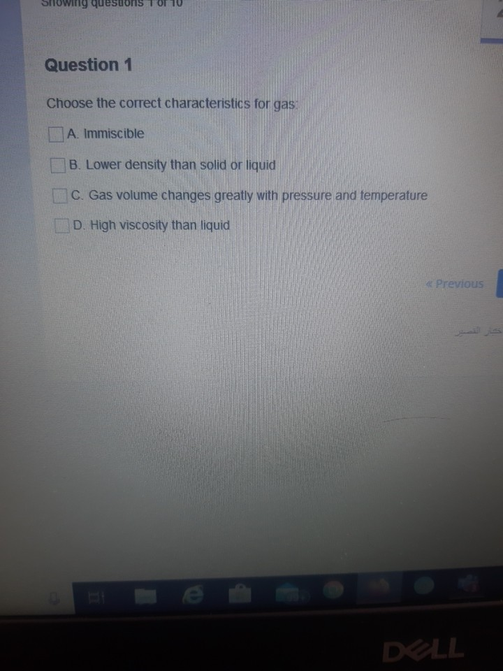 Solved ng quesuons Question 1 Choose the correct | Chegg.com