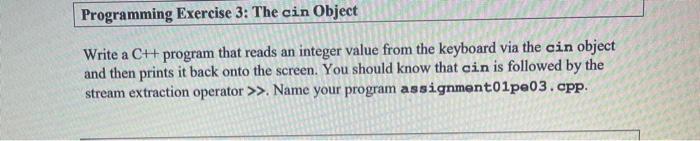 Solved Write a C++ program that reads an integer value from | Chegg.com