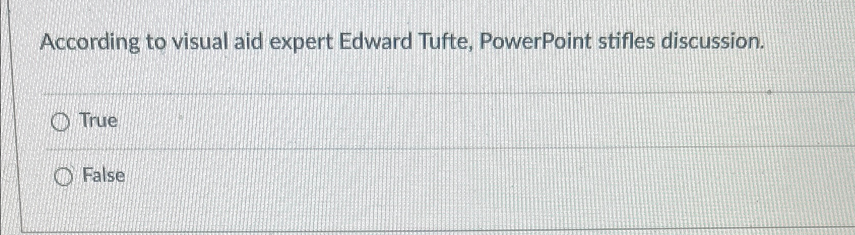 Solved According to visual aid expert Edward Tufte, | Chegg.com