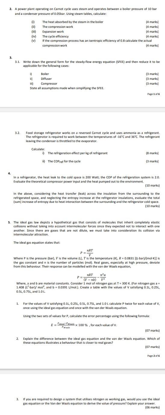 Solved 6. i) What is the difference between a reversible and | Chegg.com