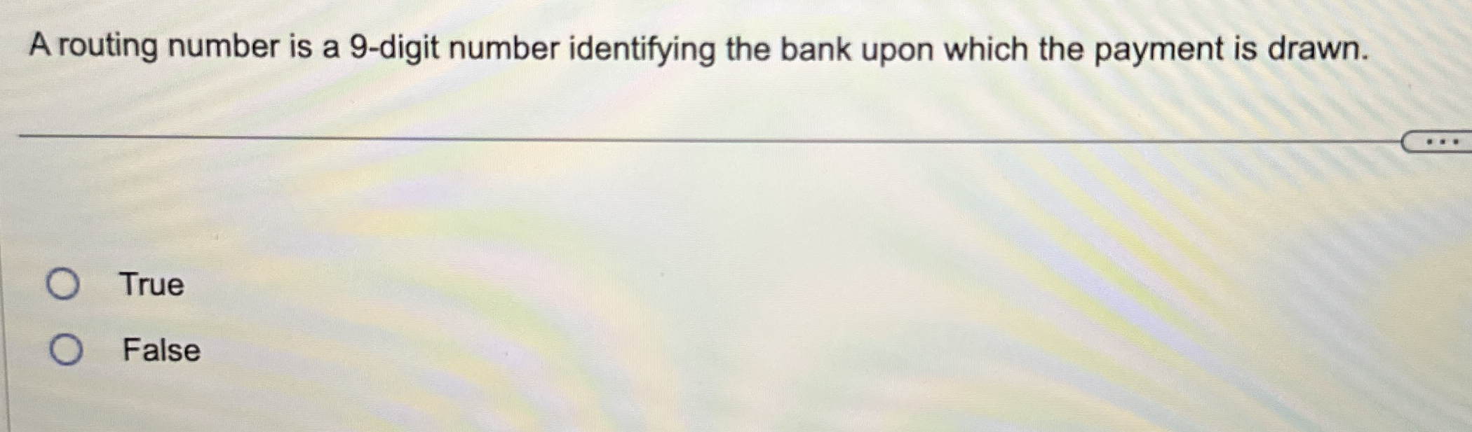 Solved A routing number is a 9-digit number identifying the | Chegg.com