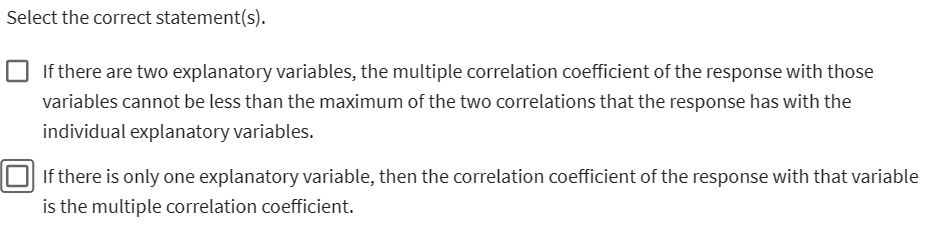 Solved Select the correct statement(s).If there are two | Chegg.com