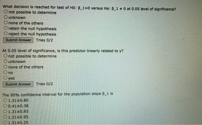Solved Below is some of the Minitab output for a simple | Chegg.com