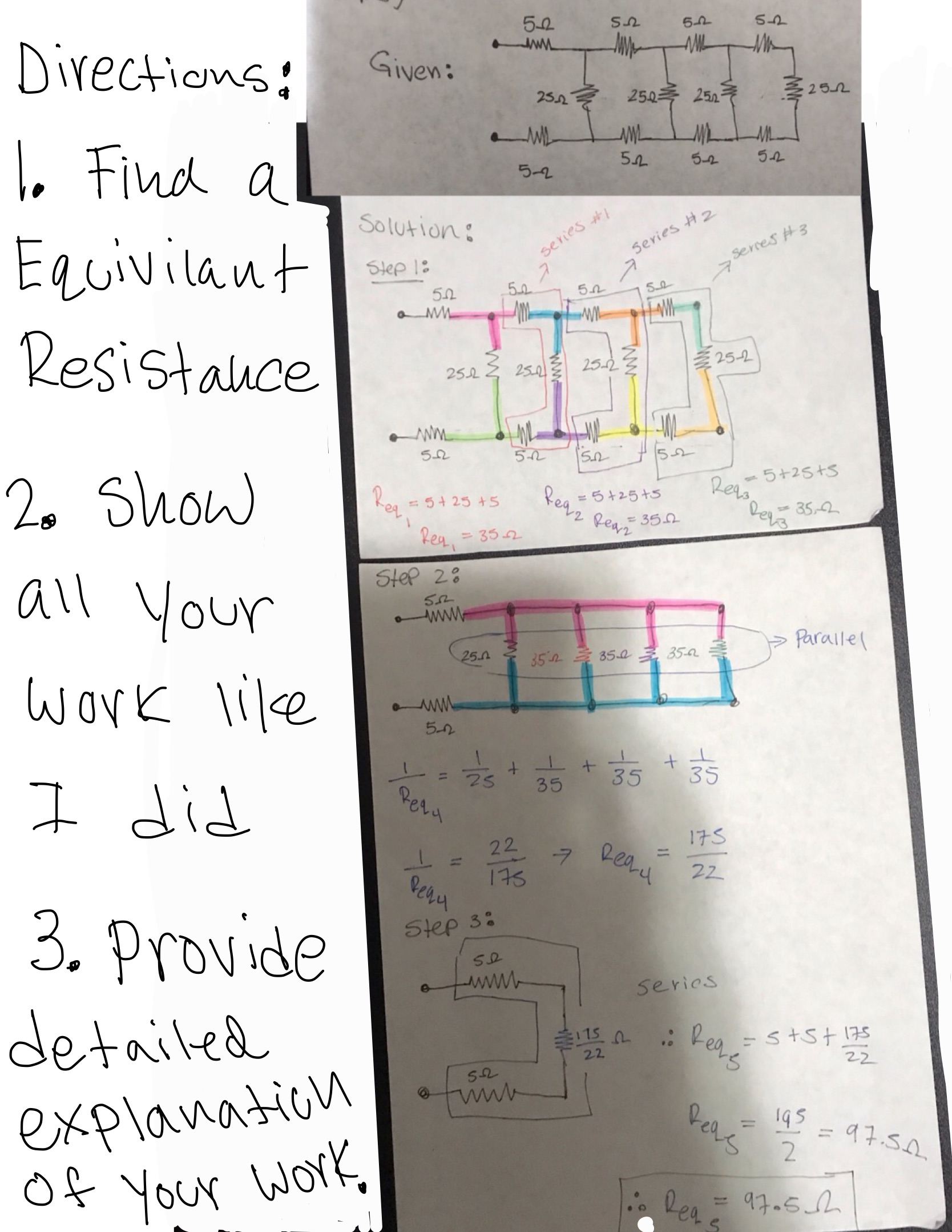Solved I need help with this Problem. I dont know if my work | Chegg.com