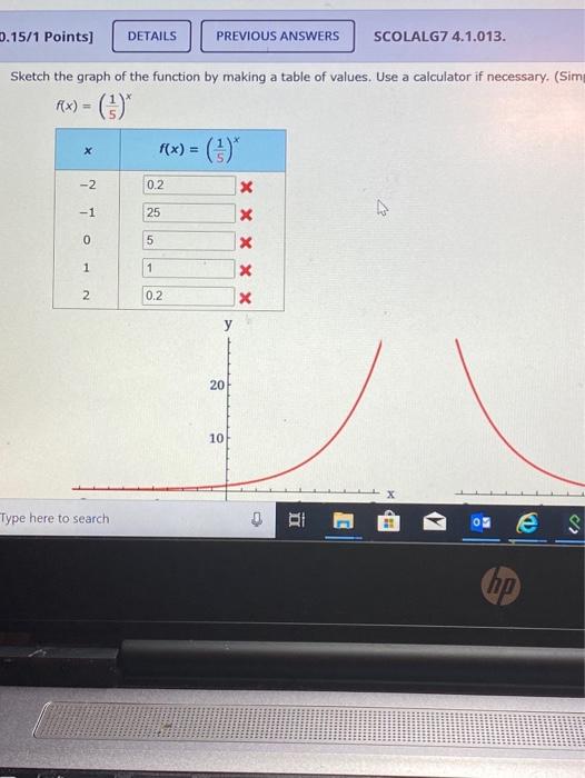 Solved 0.15/1 Points] DETAILS PREVIOUS ANSWERS SCOLALG7 | Chegg.com