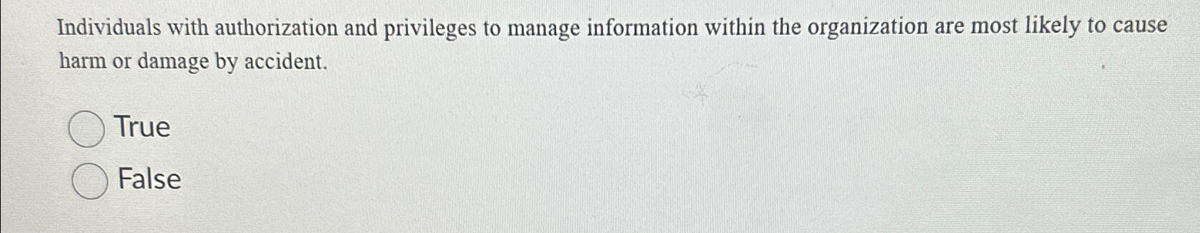 Solved Individuals with authorization and privileges to | Chegg.com