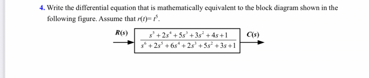 Solved Write the differential equation that is | Chegg.com
