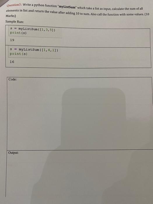 Solved Question4 Write A Python Program Which Input A 