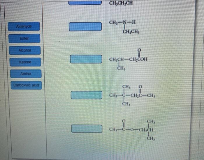 Solved CH3-CH2-CHCH,CH, OH CHCHH CH,CH.CH Aldehyde UTILI | Chegg.com