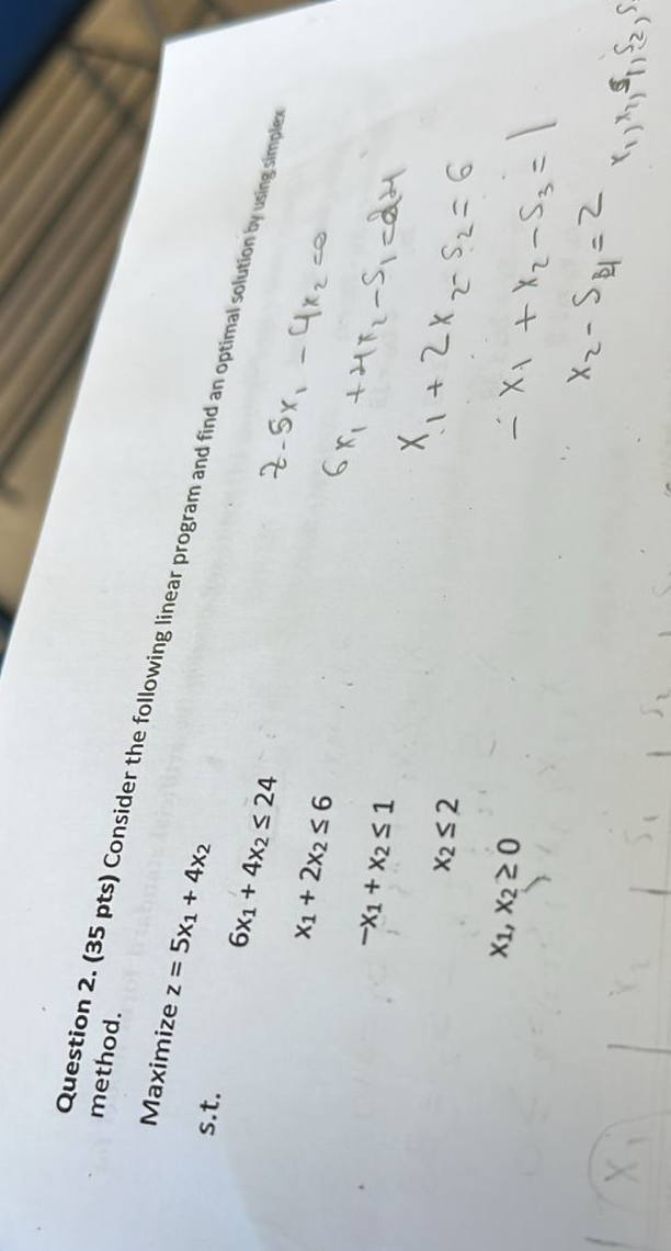 Solved Question 2. ( 35 ﻿pts ) ﻿Consider the following | Chegg.com