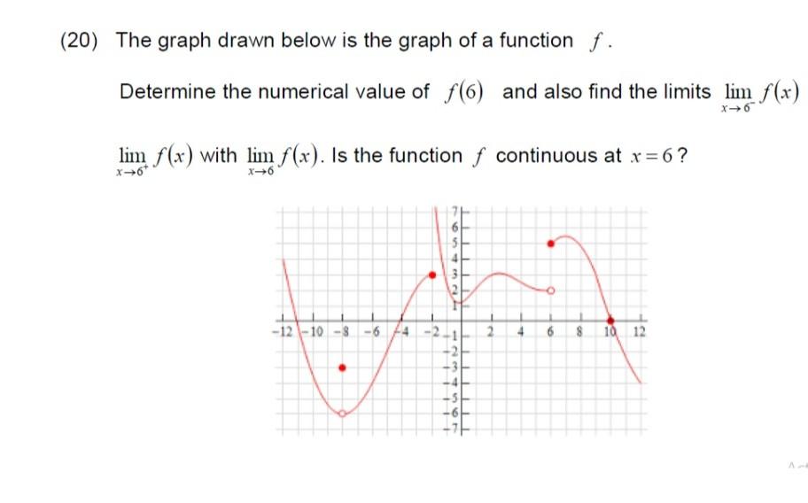 Solved (14) Determine the following limit: | Chegg.com