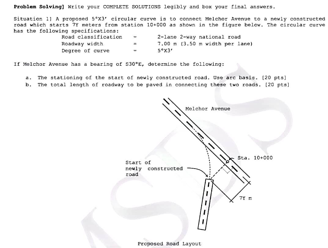 Problem Solving] Write your COMPLETE SOLUTIONS | Chegg.com