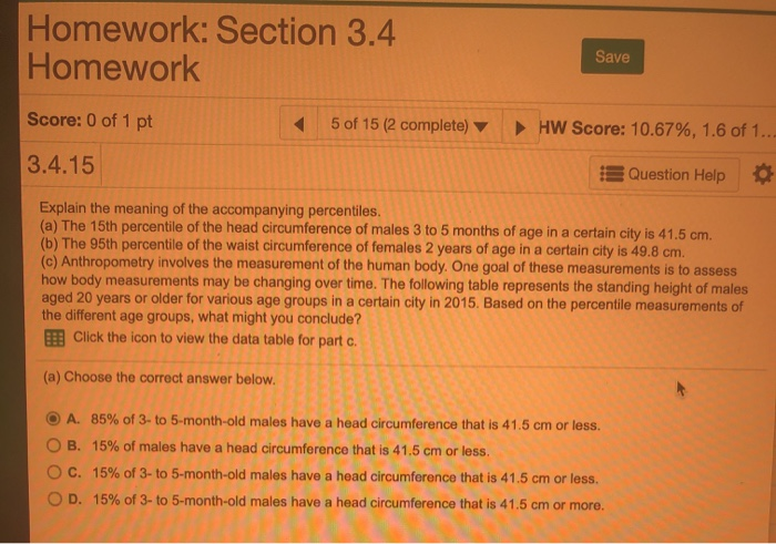 Solved Homework Section 3 4 Homework Save Score 0 Of 1 Pt