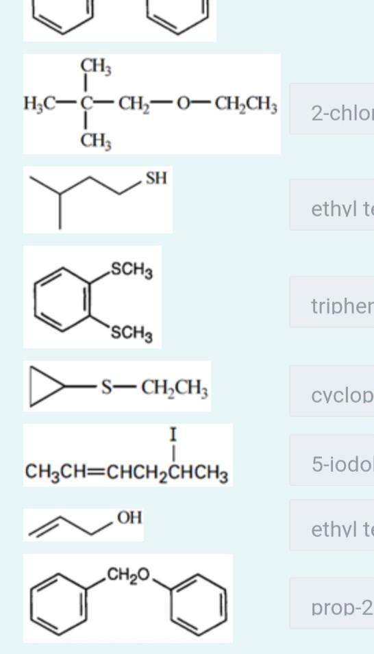 Solved ethy NEC HO 2-m CH HC-¢-CH2-0-CH2CH3 CH, #___5 2-ch | Chegg.com
