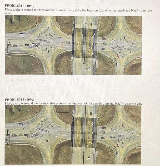 Solved PROBLEM 4 (10\%) Place a circle around the location | Chegg.com