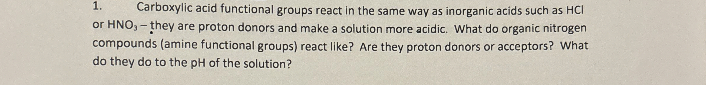 Solved Carboxylic acid functional groups react in the same | Chegg.com