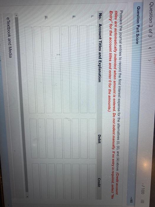 Solved Question 3 of 3