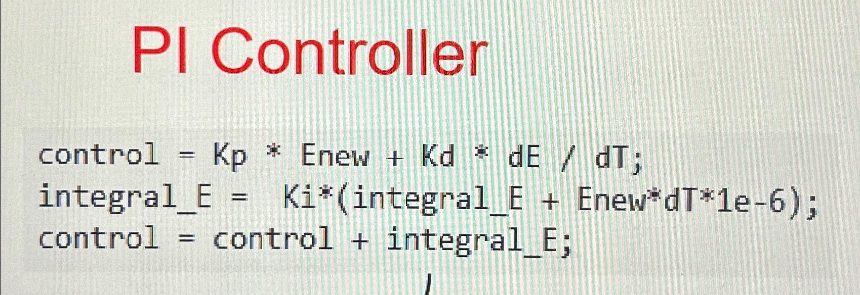 Solved Controller & Sensor Signa processing programvoid | Chegg.com