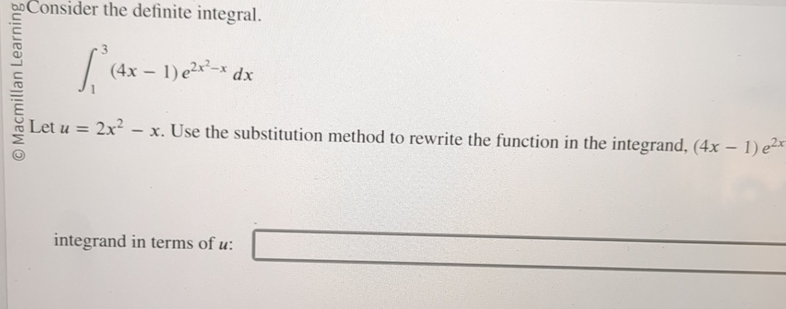 Solved no Consider the definite | Chegg.com