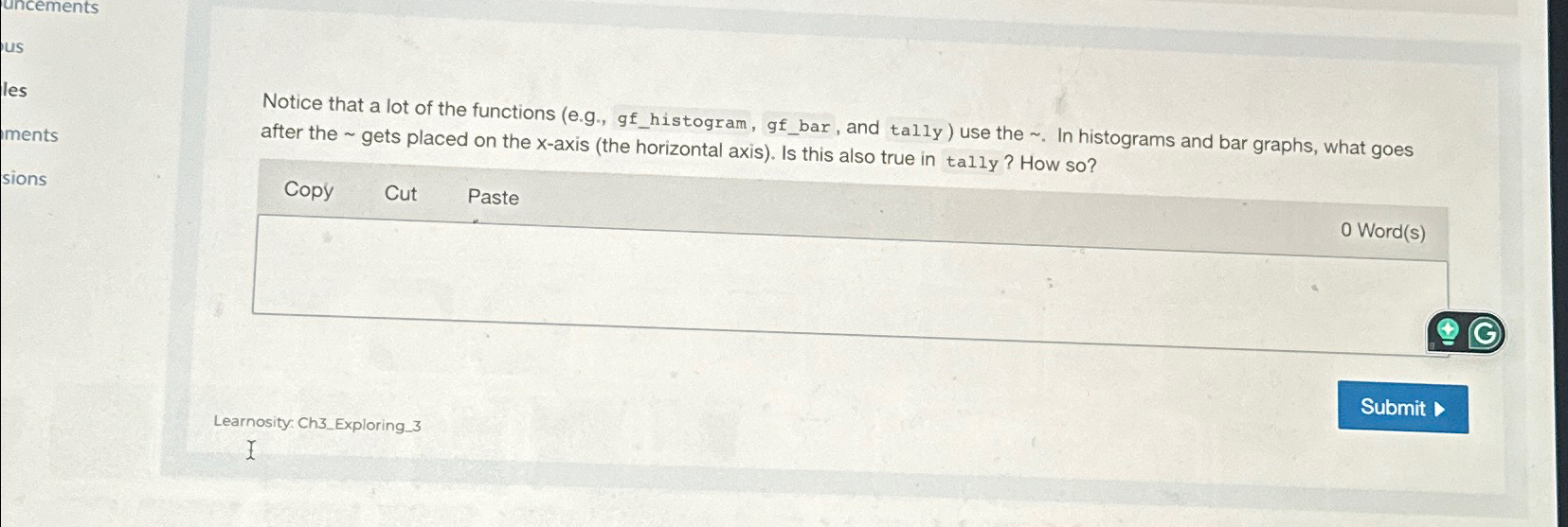 Solved Notice that a lot of the functions (e.g., | Chegg.com
