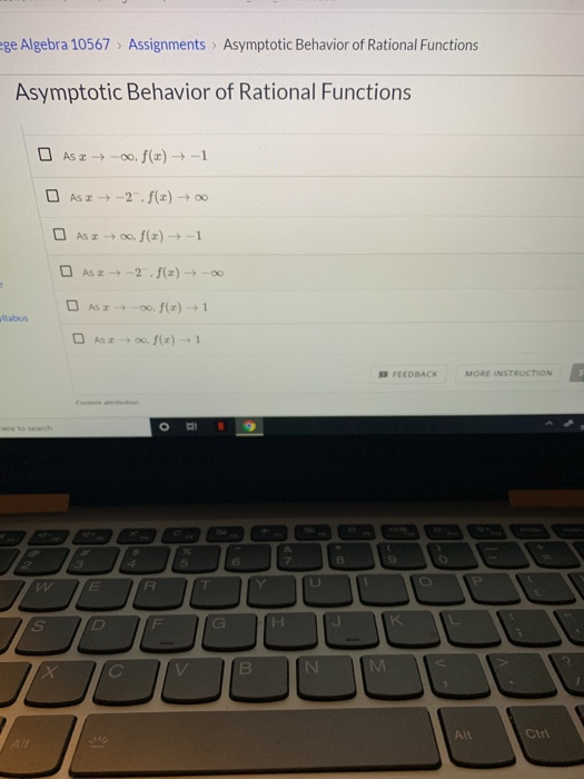 Solved Agebra 10567 Assignments Asymptotic Behavior of | Chegg.com