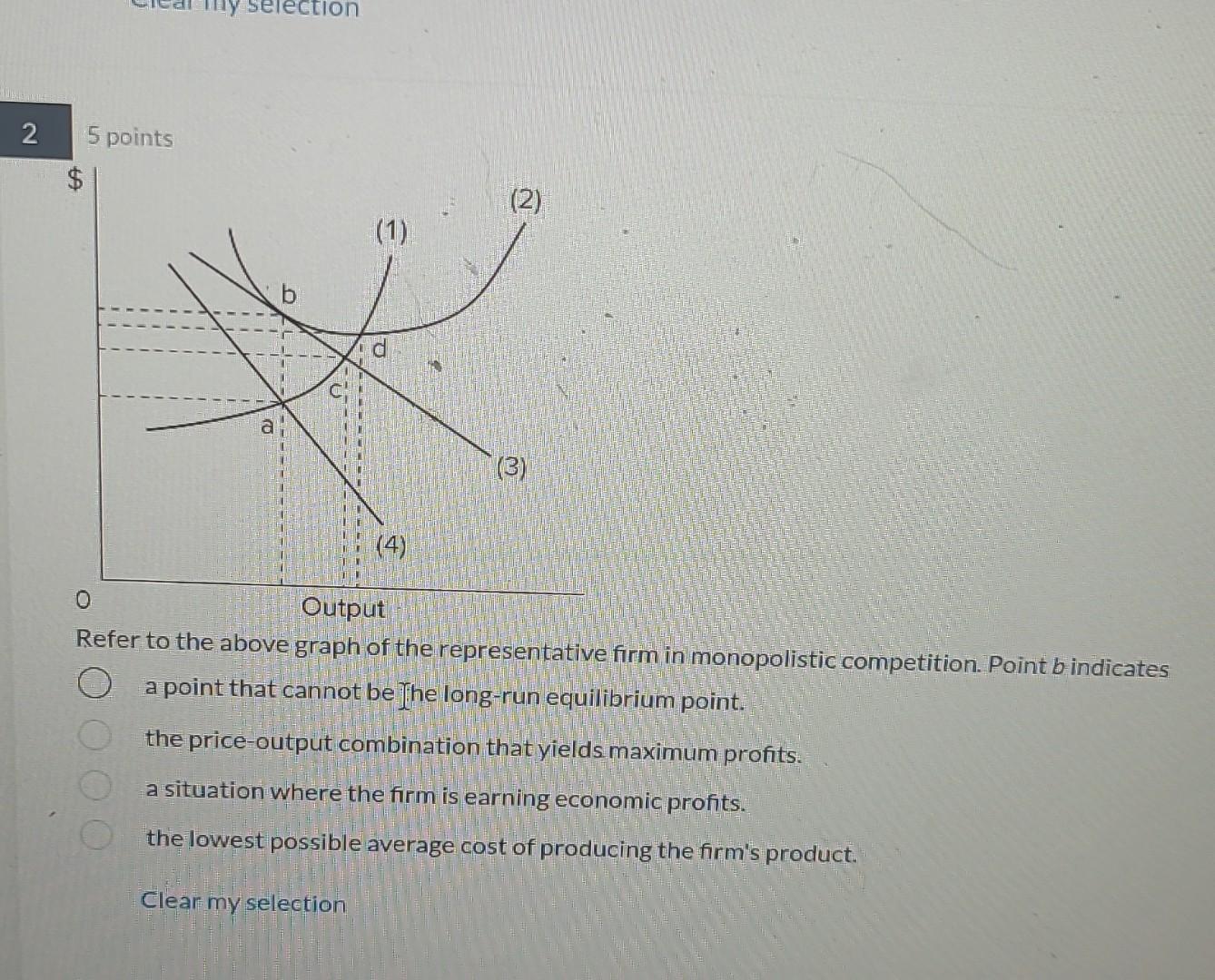 Solved Refer to the above graph of the representative firm | Chegg.com