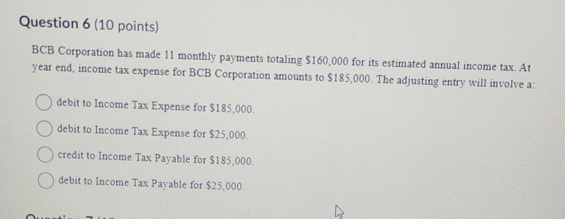 Solved BCB Corporation has made 11 monthly payments totaling | Chegg.com