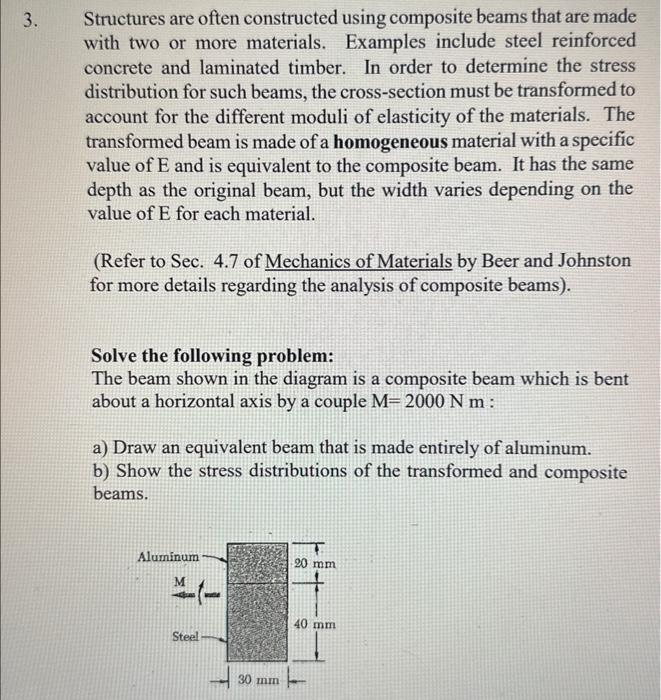 Solved Structures are often constructed using composite | Chegg.com