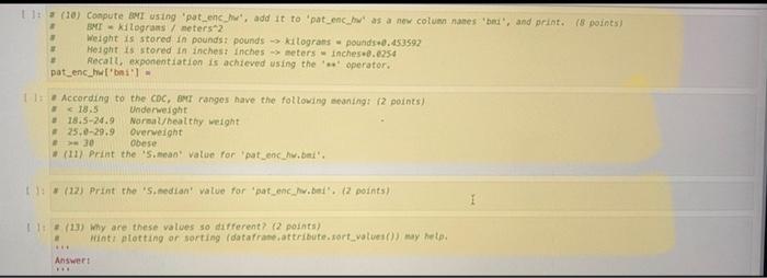 Solved a + Code Python 3 0 Find -- ...X [5]: # (2) Define | Chegg.com