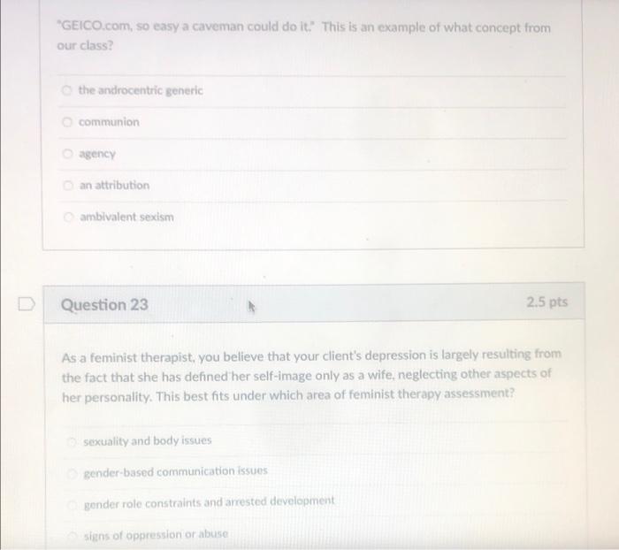 Solved "GEICO.com, so easy a caveman could do it." This is | Chegg.com