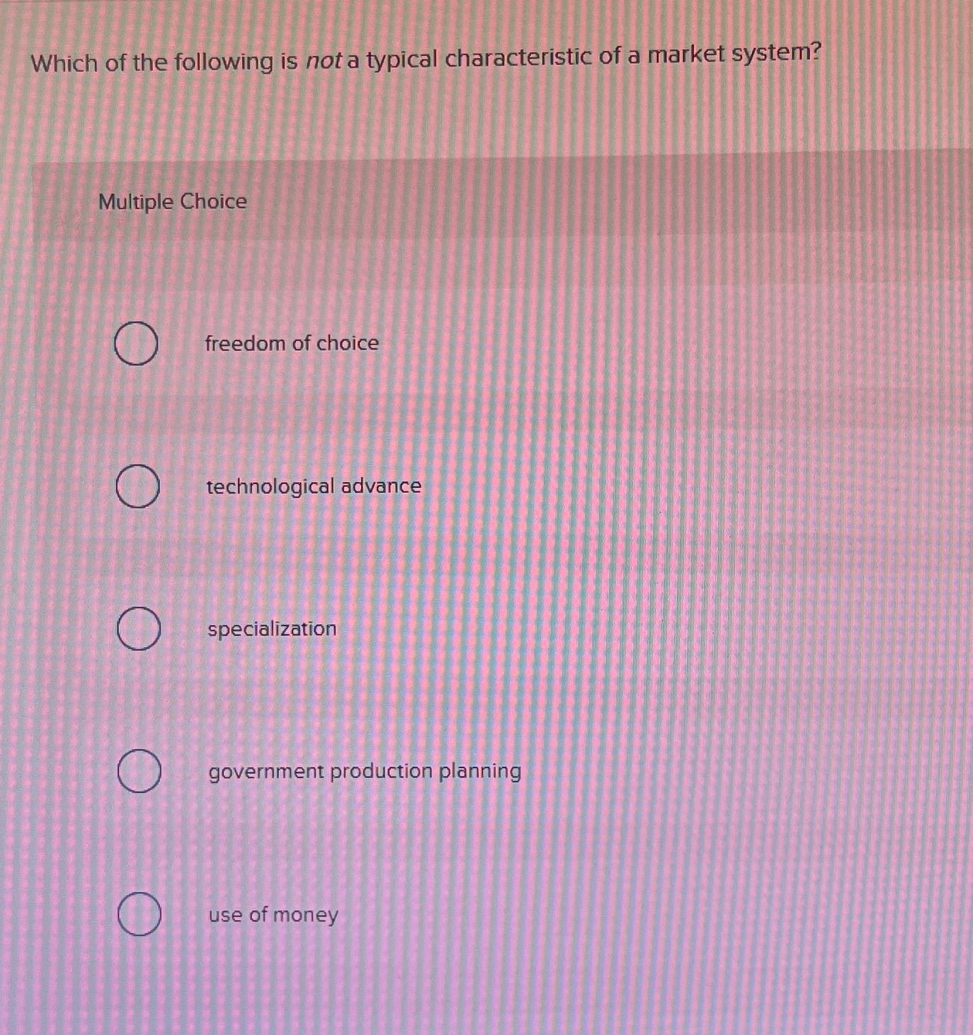 Solved Which of the following is not a typical | Chegg.com