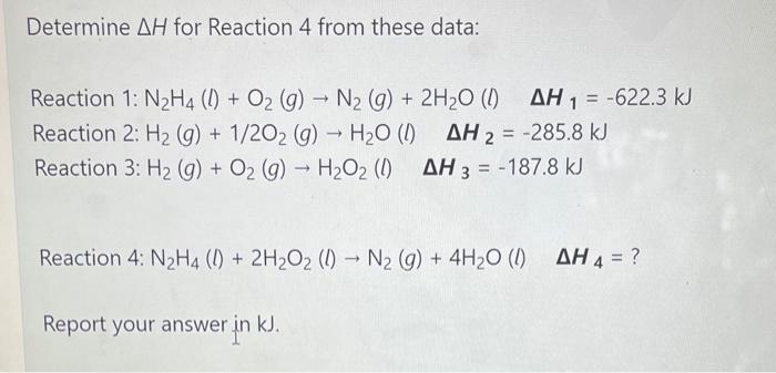 Solved Given the thermodynamic values, calculate ΔH∘ rxn for | Chegg.com