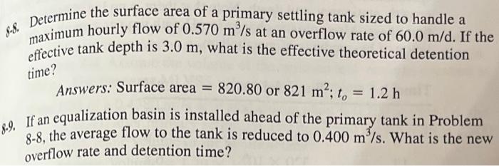 Solved answer 8-9 using information from 8-8. just answer | Chegg.com