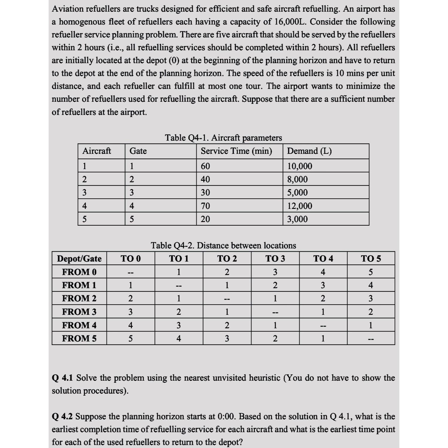 Solved Aviation refuellers are trucks designed for efficient | Chegg.com
