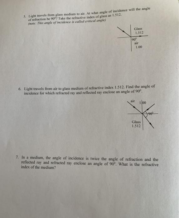 Solved Experiment #08: Opties- Reflection and Refraction of | Chegg.com
