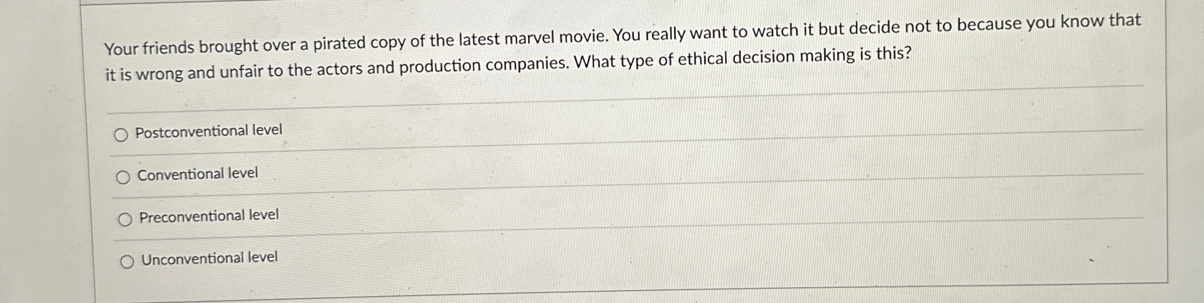 Solved Your friends brought over a pirated copy of the | Chegg.com